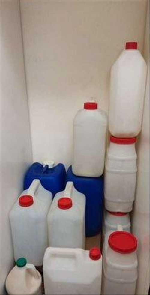 Канистры для воды пластиковые