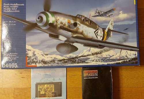 Revell Messerschmitt Bf-109G 1/32 + допы