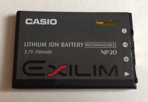 Литиево-ионная батарейка Casio NP-20