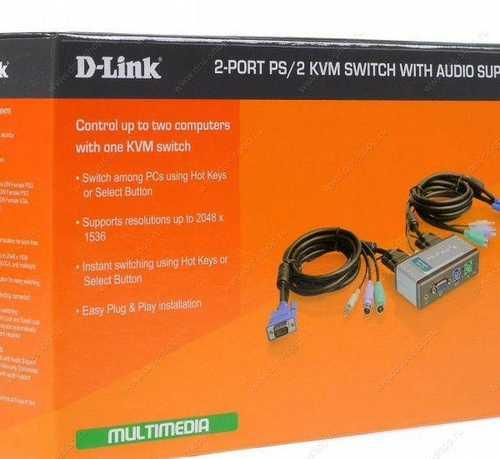 Переключатель 2-Port PS/2 KVM Switch