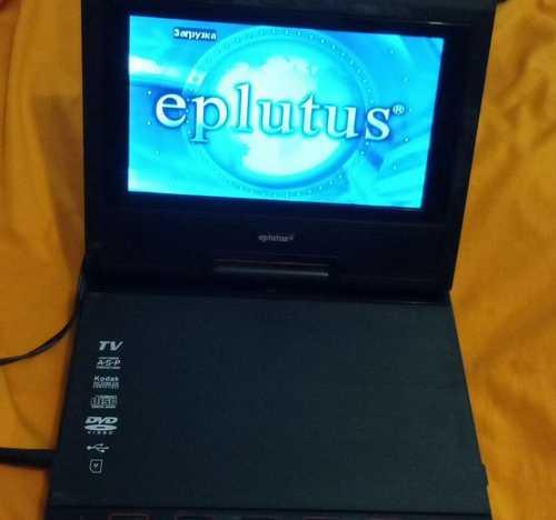 Портативный dvd плеер с тв Eplutus 7"