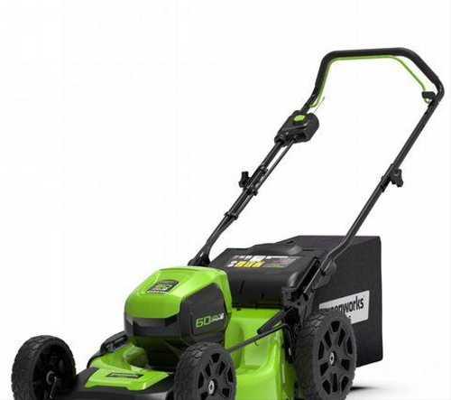 Аккумуляторная газонокосилка Greenworks GD60LM46HP