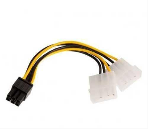 Разветвитель питания Cablexpert CC-PSU-6, 2хMolex