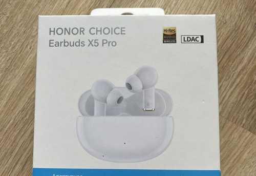 Беспроводные наушники honor choice earbuds x5 pro