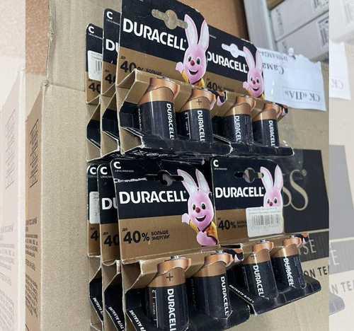 Батарейки щелочные Duracell Basic C/LR14, 2 шт