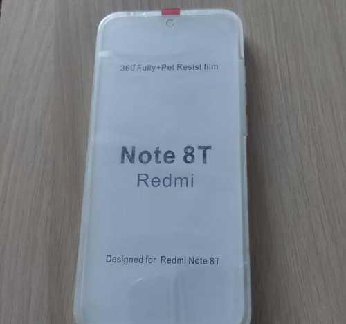 Силиконовый чехол 360 xiaomi redmi note 8t