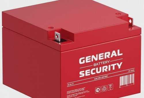 Аккумулятор General Security GS 26-12