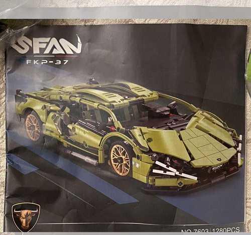 Конструктор Lego Technic 42115 Lamborghini Sian FK