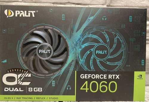 Видеокарта Palit Nvidia GeForce RTX 4060 Dual OC