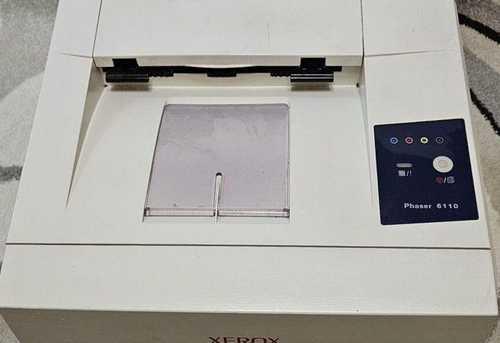 Цветной лазерный принтер xerox phaser 6110