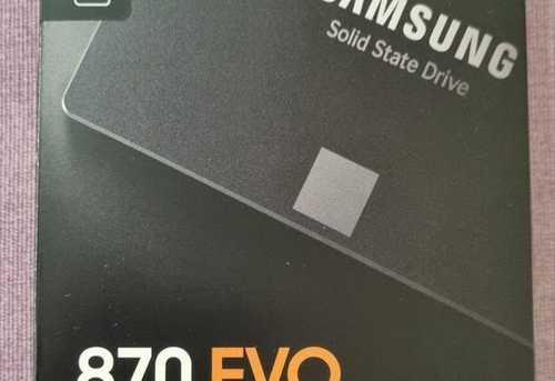 Новый жесткий диск ssd samsung 870 evo 250gb
