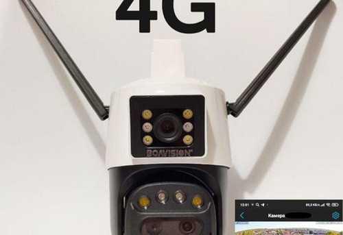 Камера видеонаблюдения 4G с симкартой
