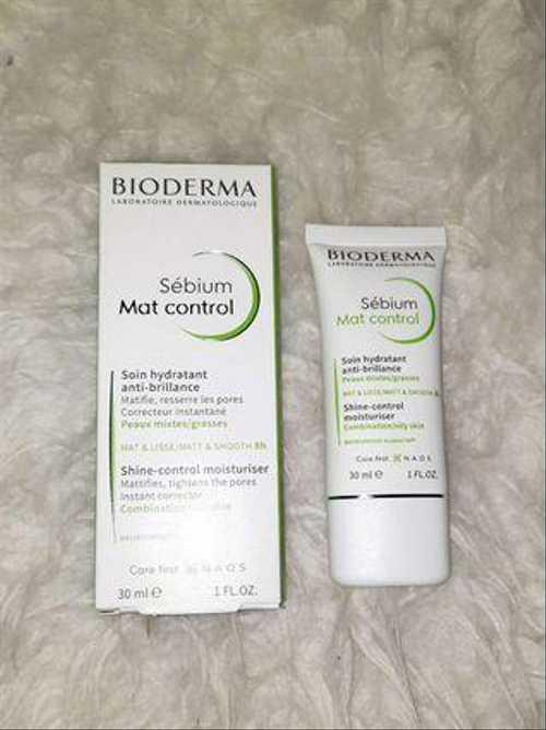 Новый крем Bioderma sebium mat control 30мл