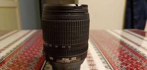 Объектив Nikon AF-S Nikkor 18-105 DX + фильтры