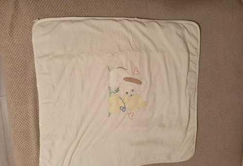 Одеяло конверт для малыша, в коляску
