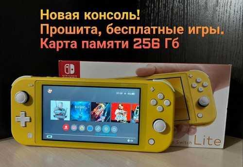 Nintendo switch Lite (256 Гб, прошит)