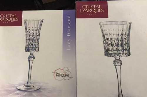 Фужеры набор Cristal d’Arques 150ml 240ml