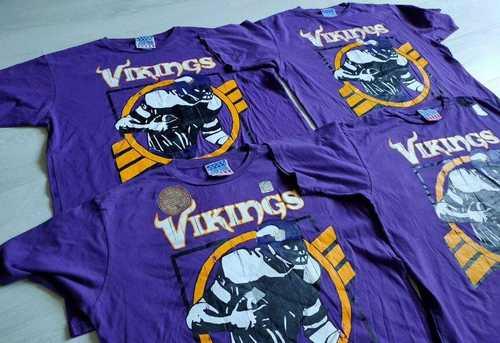 Minesota Vikings NFL Made in USA vintage tees
