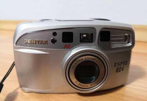 Плёночный фотоаппарат pentax espio 80V