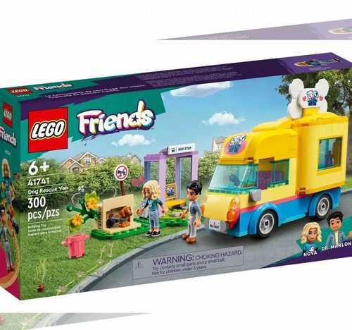 Lego Friends Фургон для спасения собак 41741