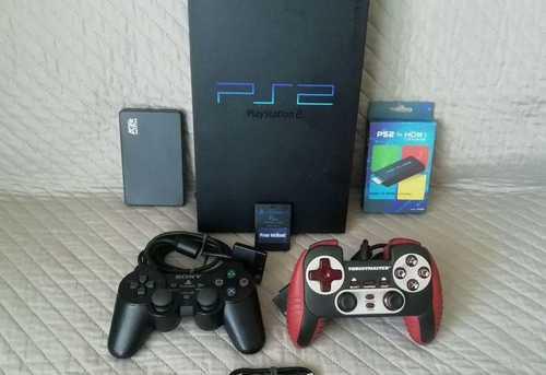 Sony PS2 Fat (+120gb игр, 55шт.)