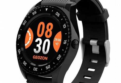 Умные часы geozon G-SM10BLK titanium black