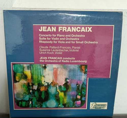 Jean Francaix "Concerto For Piano And Orchestra" в