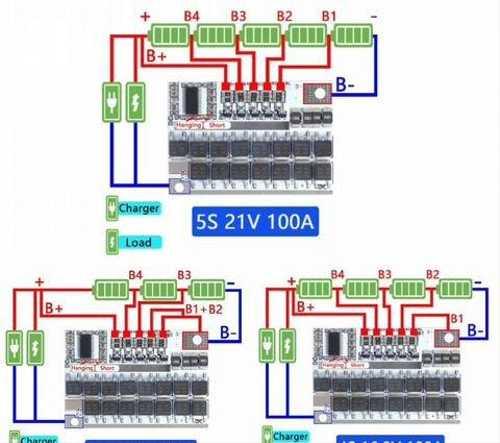 BMS 3s, 4s, 5s 100 A