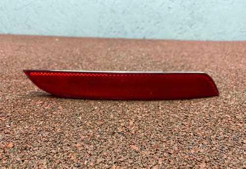 Катафот бампера задний левый Bmw F01