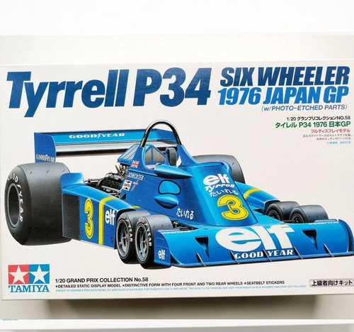 Tyrrell P34 Six Wheeler 1976 Japan GP