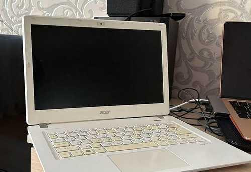 Ультрабук Acer Aspire V3-371-39DB white