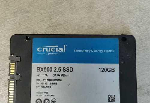 Жёсткий диск ssd 120gb crucial