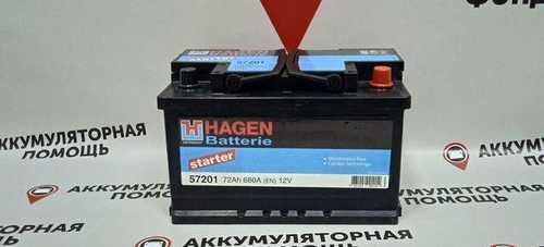 Аккумулятор Hagen Starter 72ah для Mondeo доставка