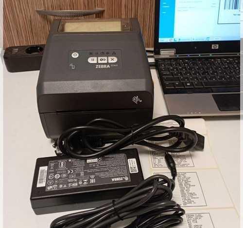 Принтер этикеток Zebra ZD421d, USB,LAN