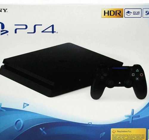 Sony playstation 4 slim 500gb с играми