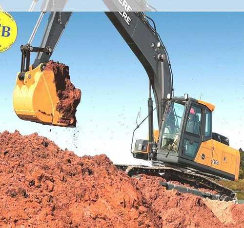 Стекло дверное на эскаватор John Deere E210LC E240LC
