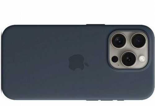 Чехол Apple iPhone 15 Pro с MagSafe, Storm Blue