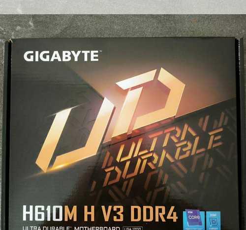 Gigabyte H610M H V3 DDR4 (новая)