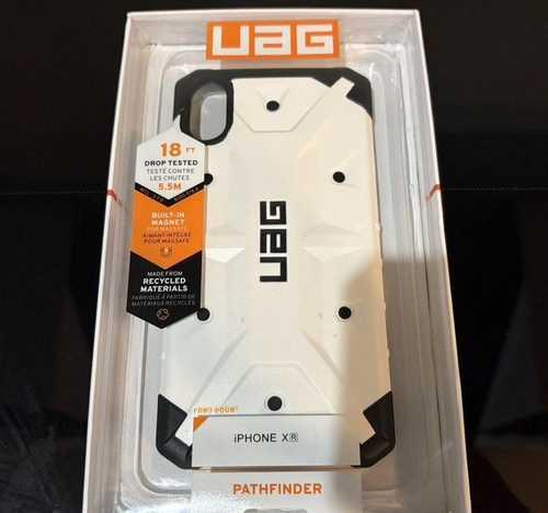 Защитный чехол UAG Pathfinder для iPhone XR белый