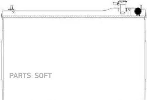 Радиатор охлаждения Инфинити FX35