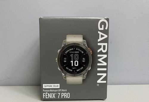 Новые Garmin fenix 7 Pro Sapphire Solar 010-02777