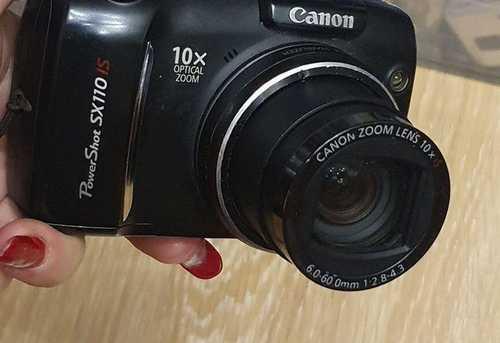 Фотоаппарат Сanon SX110 для ретро фото zoom 10x
