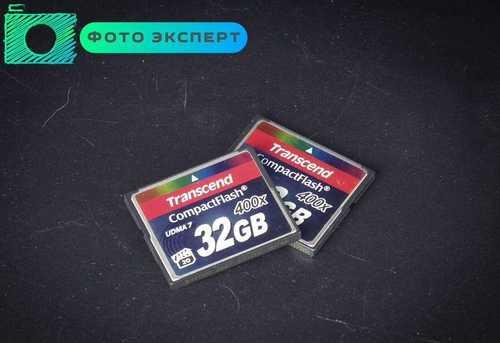 Карта памяти CF Transcend 32 gb
