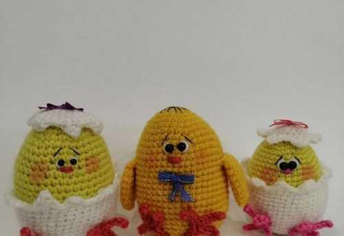 Пасхальный декорВязаное яйцо пасхальное(амигуруми)