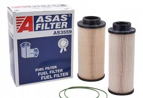 Фильтр топливный к-кт 2шт asas AS3559 на Scania