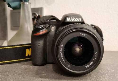 Зеркальный фотоаппарат Nikon d3200