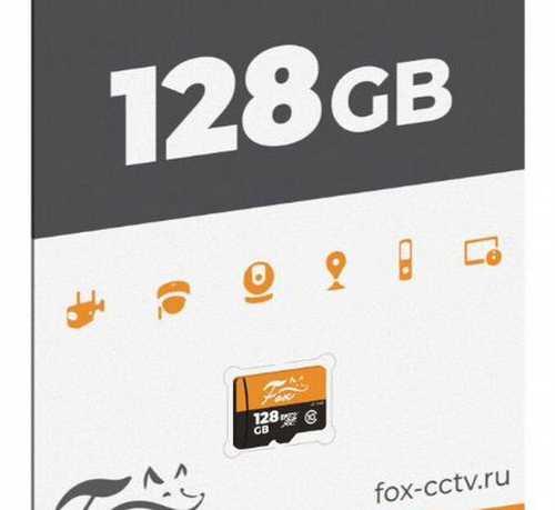 Fox Флеш карта microsdhc 32Gb /64Gb /128Gb
