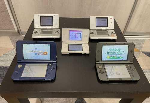 New Nintendo 3ds XL, DS (Lite, Fat), PS Vita