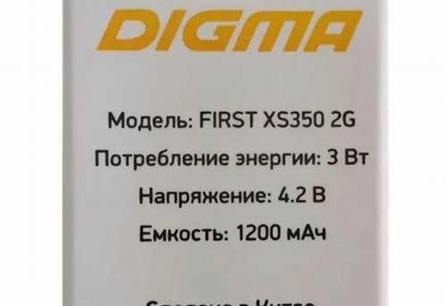 Акб digma first XS350 2G