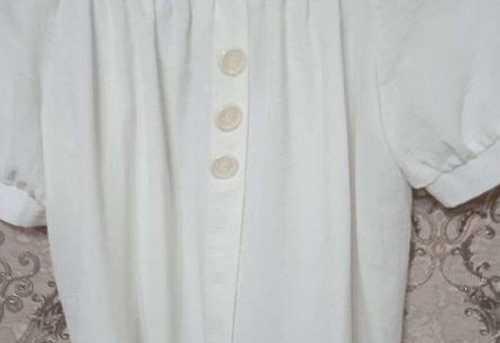 Блузка женская 42 44 с коротким рукавом